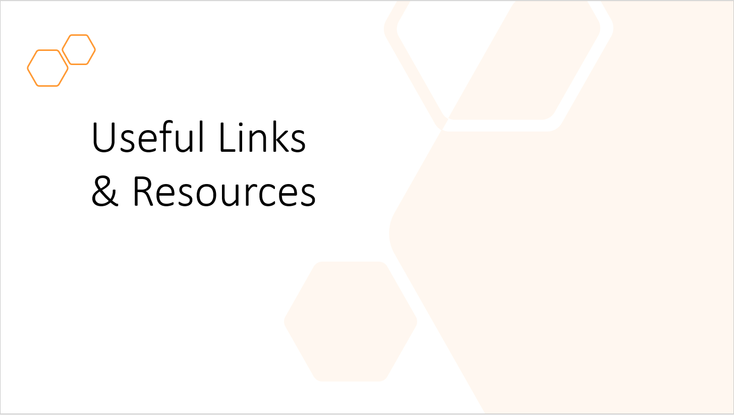 Links and Resources